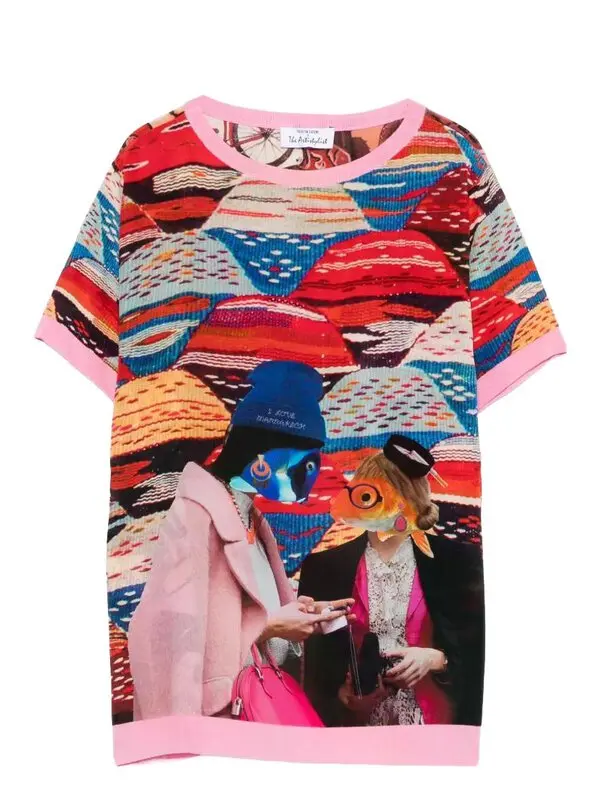 The Artistylist Graphic-print T-shirt - Red