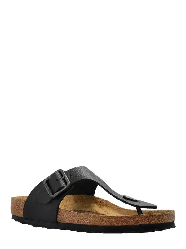 BIRKENSTOCK Ramses Wire Buckle Leather Sandals - Black