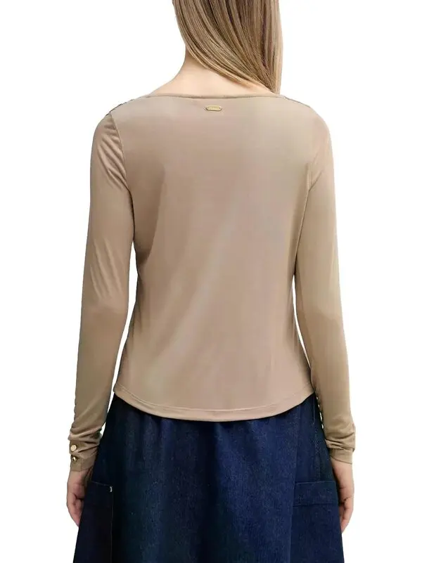 Barbour Wren Long Sleeve T-shirt - Neutrals