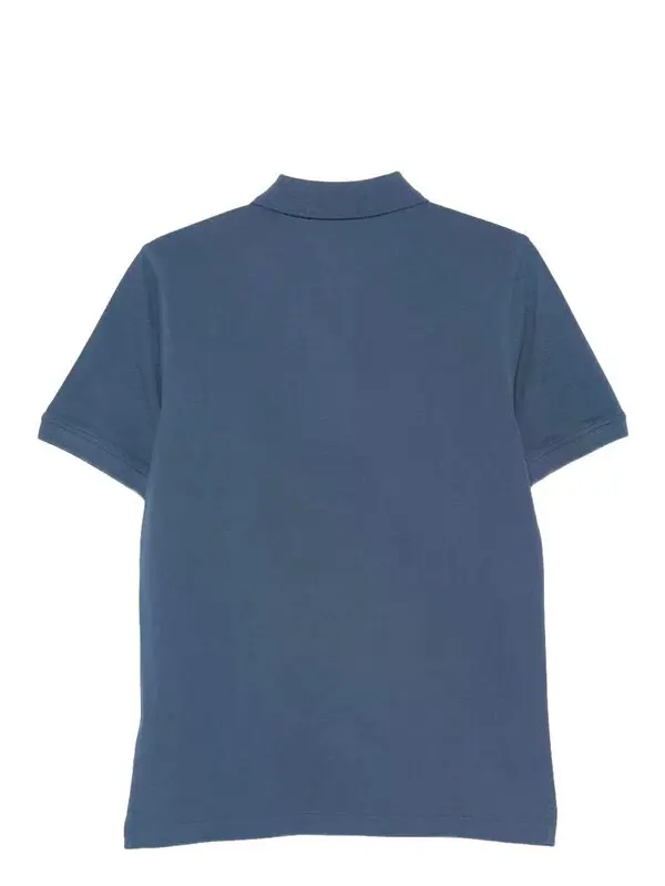 K-WAY Vinnie Logo Piqué Polo Shirt - Blue