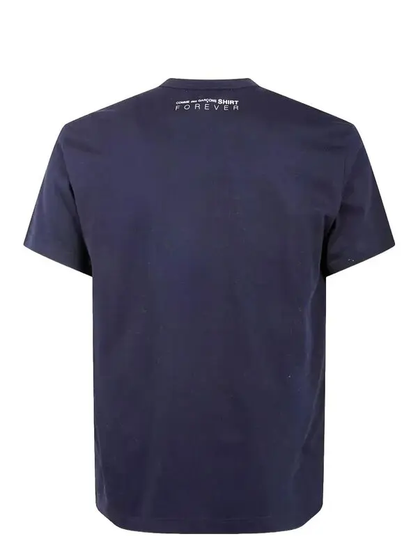 Comme Des Garçons Crewneck T-shirt - Blue