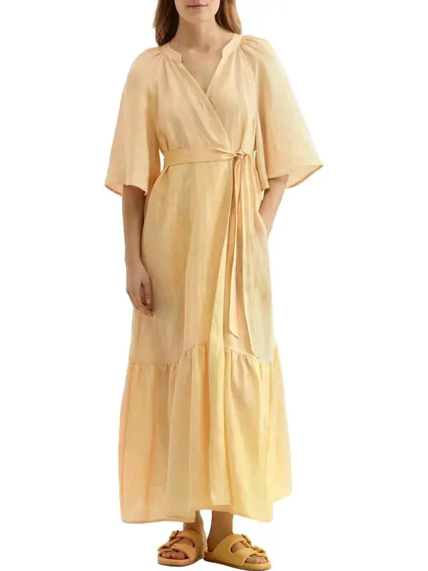 ERES Audacieuse Tie Dress - Yellow