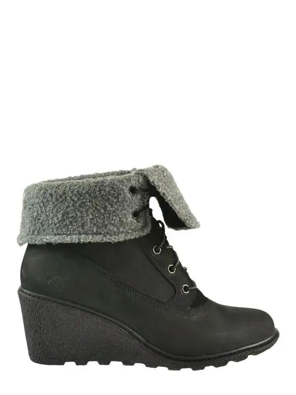 Timberland Roll Top Boots - Black