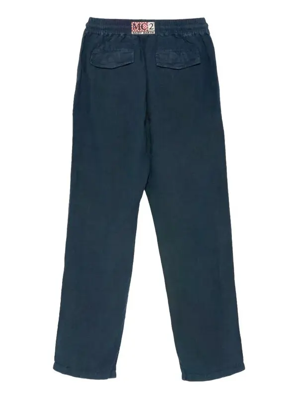 MC2 SAINT BARTH Drawstring Trousers - Blue