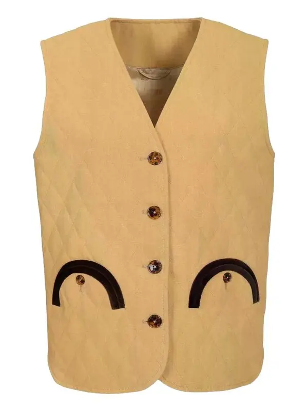 BLAZÉ MILANO Ghost Suffolk Gilet - Neutrals