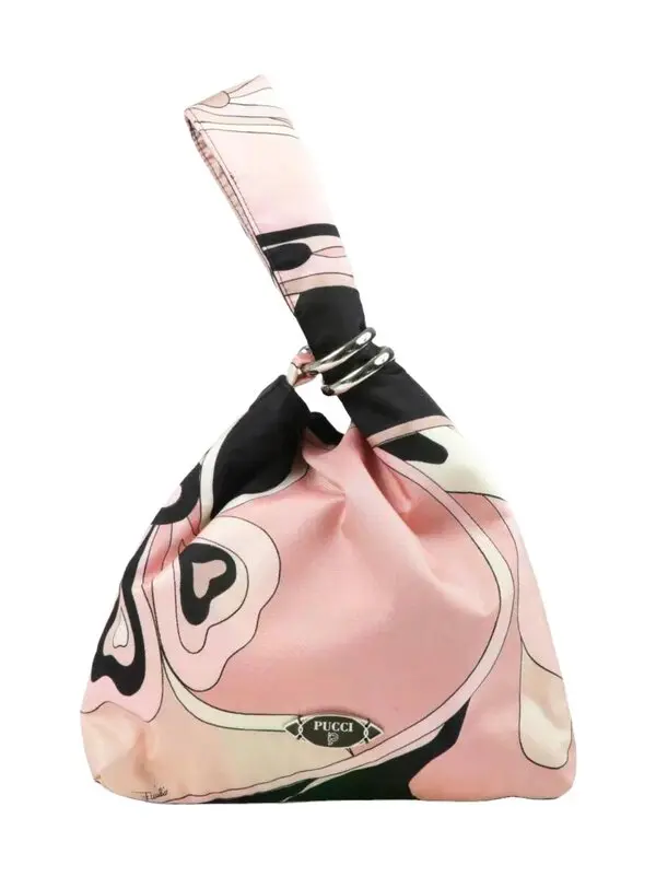 Emilio Pucci Orchidee Print Clutch - Pink