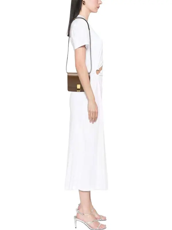 Celine 2019 Small Calfskin Classic Box Crossbody Bag - Brown