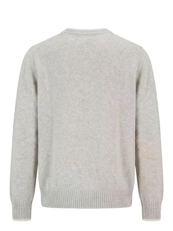JURTA Crew Neck Sweater - Grey