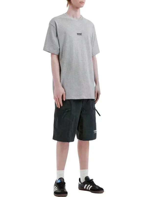 FINGERCROXX Zip Pocket Cargo Shorts - Black