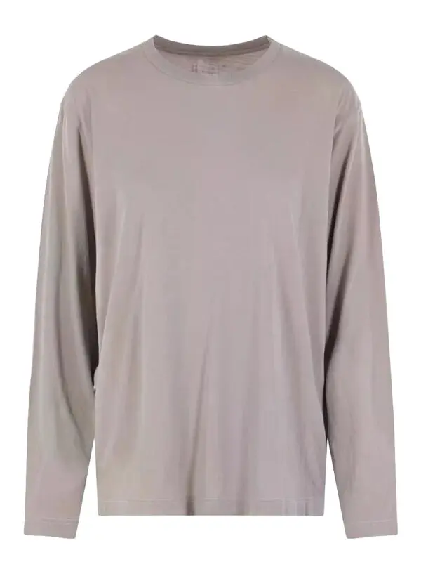 THIBAULT VAN DER STRAETE Long Sleeve Crewneck T-shirt - Grey