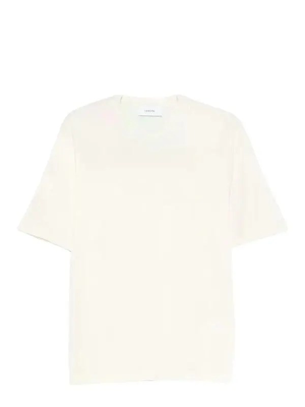 LARDINI Round-neck T-shirt - Neutrals