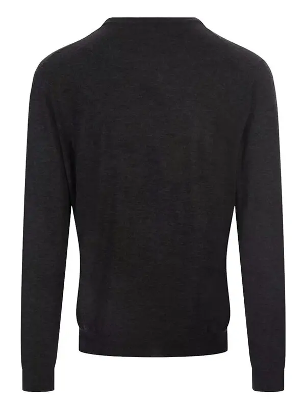 Fedeli Argentina Crew-neck Sweater - Black