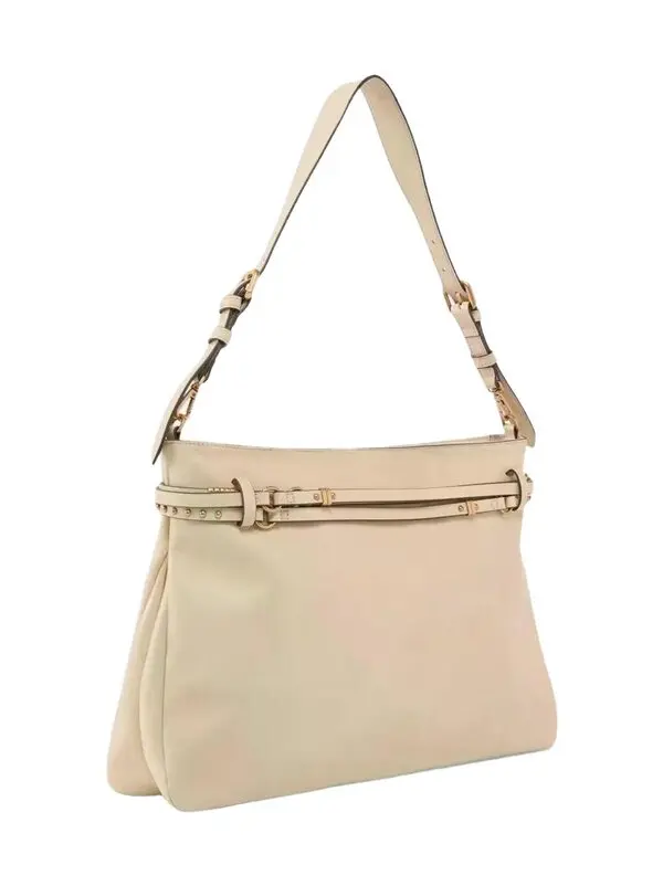 Pinko Studded Embellished Shoulder Bag - Neutrals