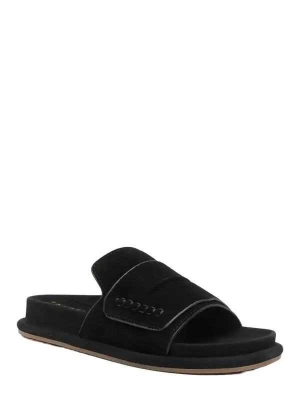 PALOMITAS BY PALOMA BARCELÒ Caliope Suede Sandals - Black