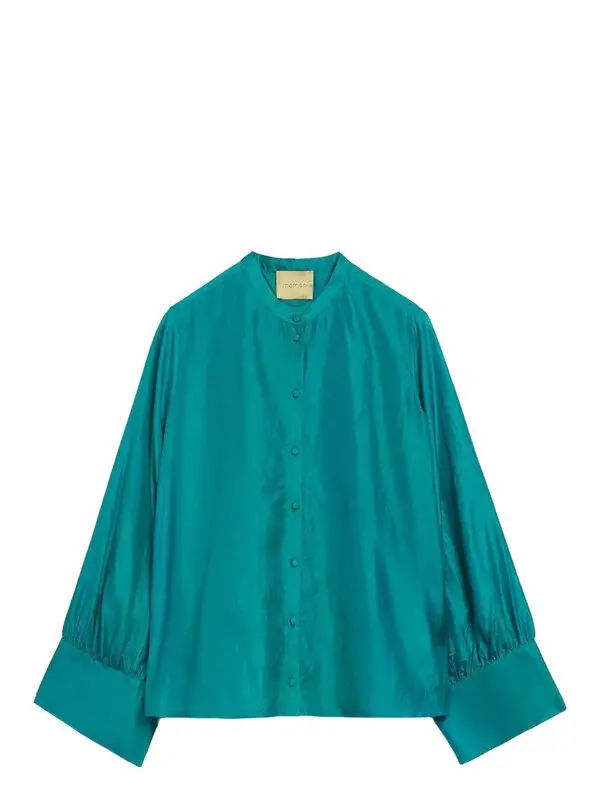 Momoni Long-sleeved Shirt - Blue