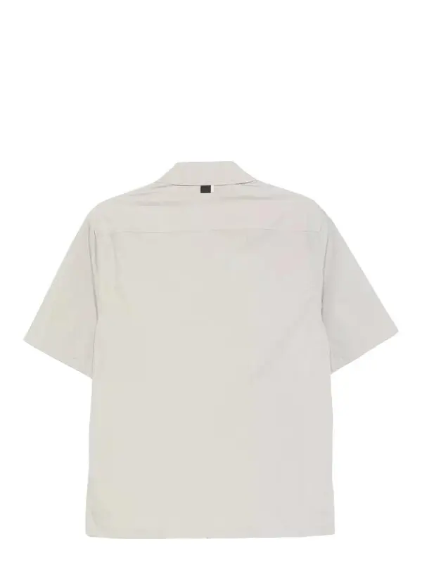 LOW BRAND Zip-up Shirt - Grey