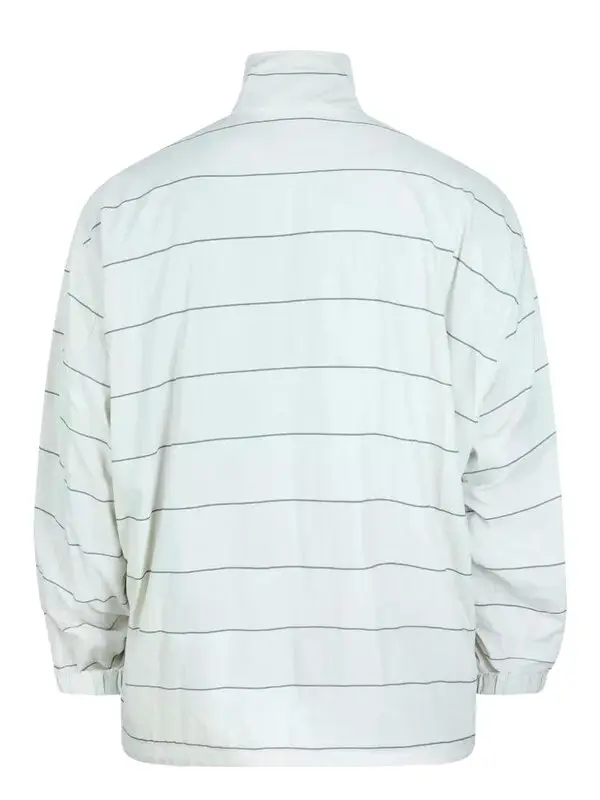 Balenciaga Striped Zip-up Jacket - Neutrals