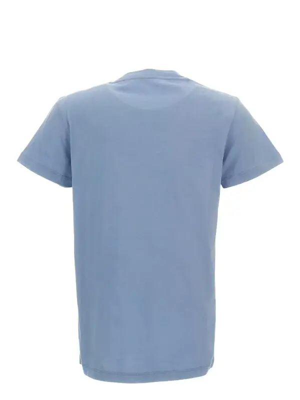 Moncler Logo Detail T-shirt - Blue