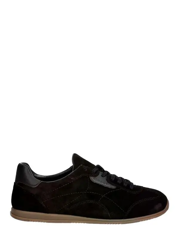 Gant Suede Panelled Sneakers - Brown