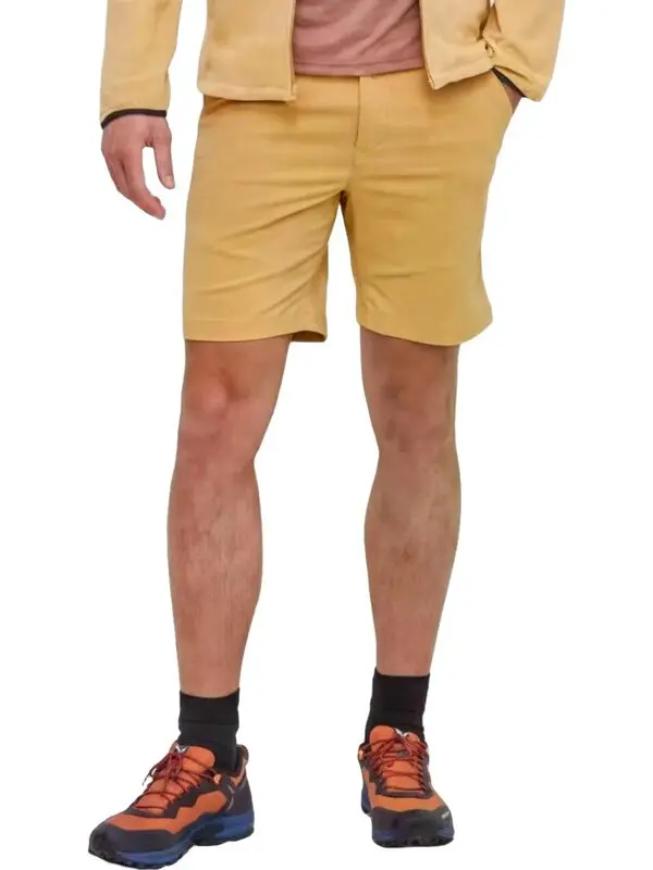 Columbia Panelled Shorts - Yellow