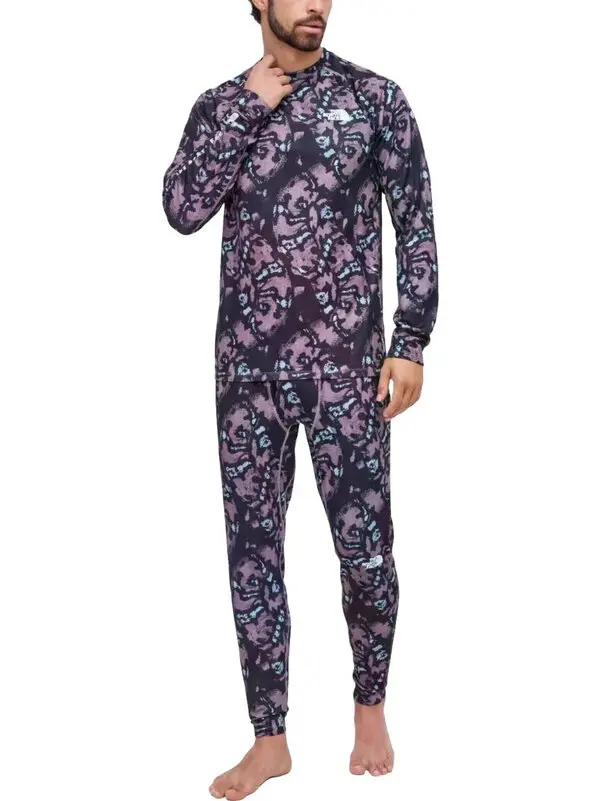 The North Face Printed Long-sleeve Base Layer - Black