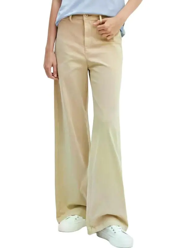 LEVI'S Wide-leg Trousers With Patch Pockets - Neutrals