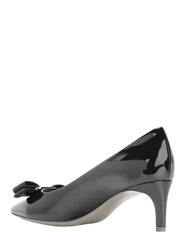 FERRAGAMO Emy Pumps With Bow Detailing - Black