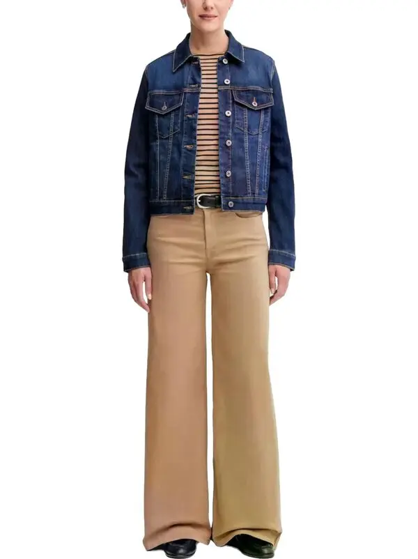 BENETTON Beige Wide-leg Jeans - Neutrals