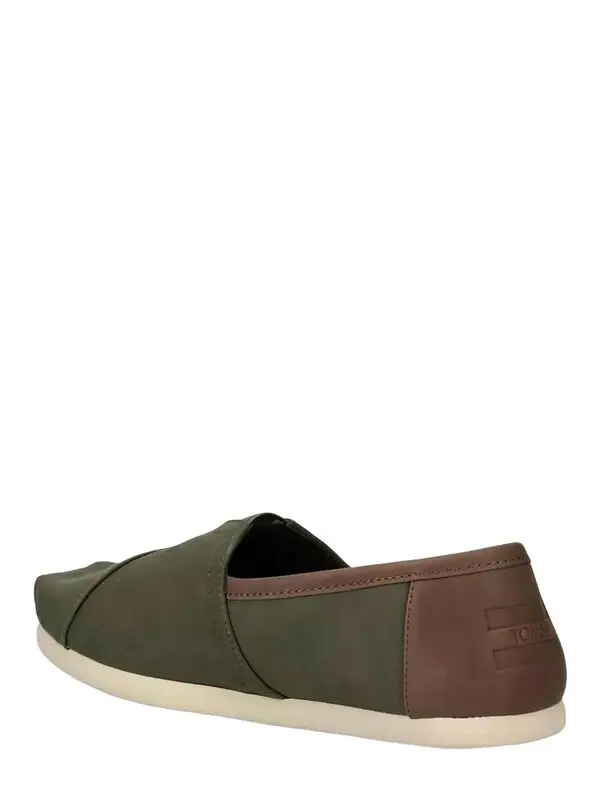 Toms Espadrille Flats - Green
