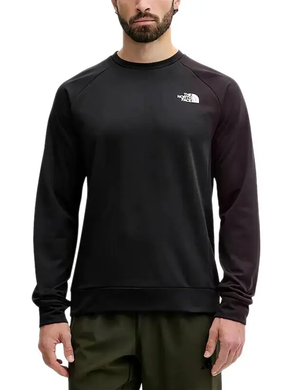 The North Face Reaxion 2.0 Logo Crew-neck Sweatshirt - Black
