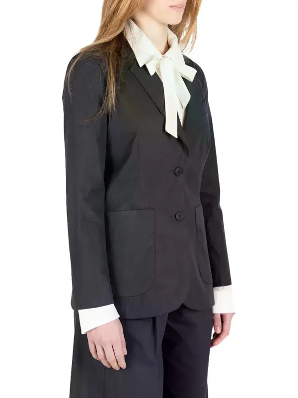 SOCIETE ANONYME Pinstripe Single-breasted Jacket - Black