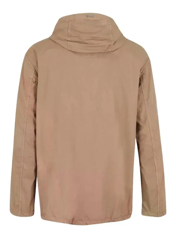 Herno Hooded Pocket Jacket - Neutrals
