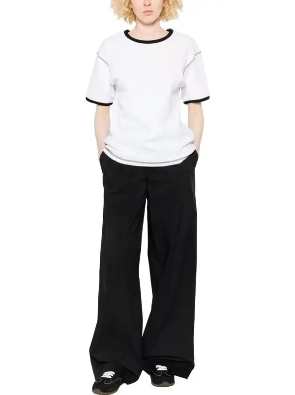 Aspesi Elasticated-waist Trousers - Black
