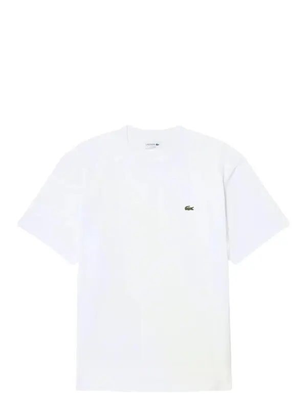Lacoste Embroidered-logo T-shirt - White