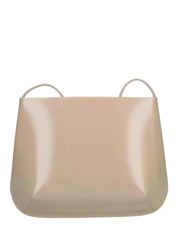 FANE Beige Leather Shoulder Bag - Neutrals