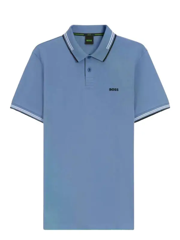 BOSS Paul Short-sleeve Polo Shirt - Blue