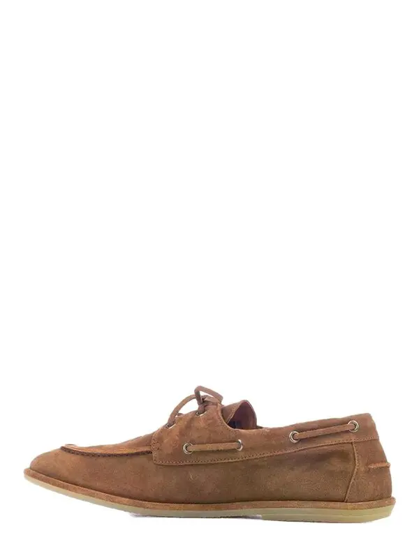 Officine Creative Love 001 Suede Boat Shoes - Brown