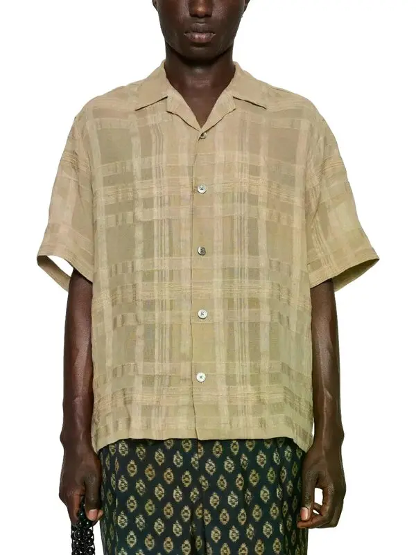 CMMN SWDN Short-sleeve Shirt - Neutrals