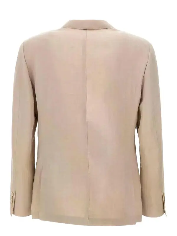 Eleventy Buttoned Patch-pockets Blazer - Neutrals