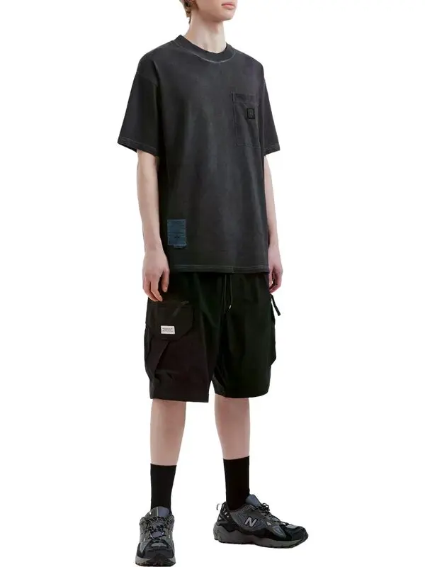 Izzue X Alpha Industries Patch-pocket T-shirt - Grey