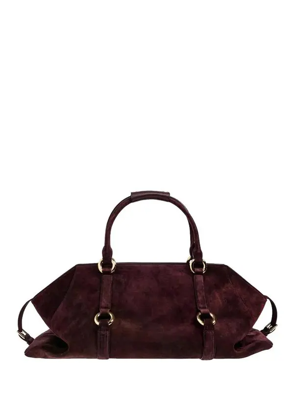 Alexander McQueen Ring-detail Holdall - Red