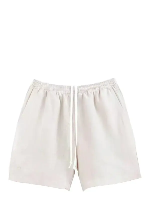 TRIBE AND TRUE Neat Drawstring Shorts - Neutrals
