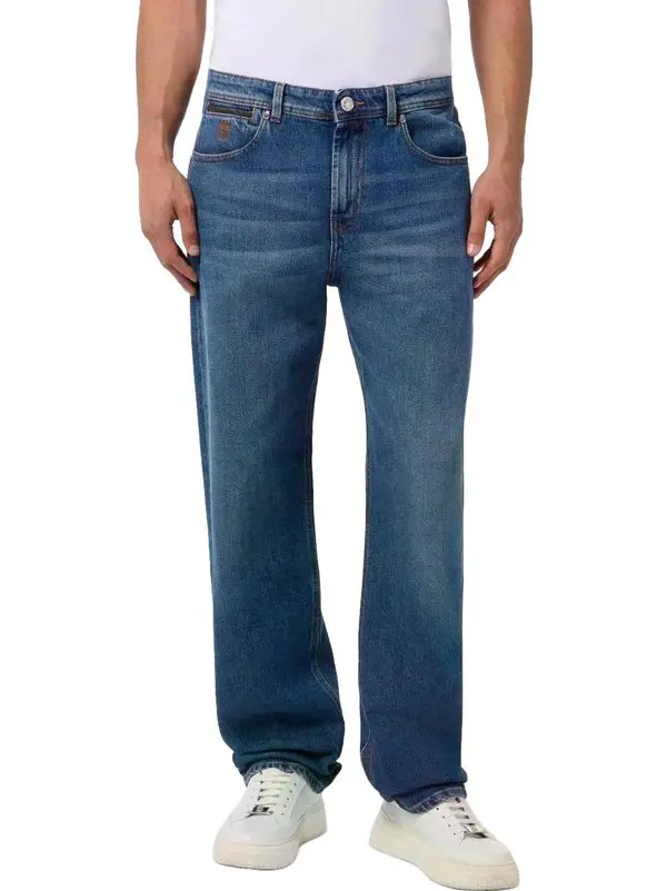 BILLIONAIRE Button-fastening Jeans - Blue