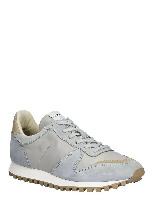 Novesta Panelled Lace-up Sneakers - Grey