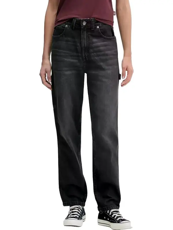 Dickies Straight Leg Carpenter Jeans - Black