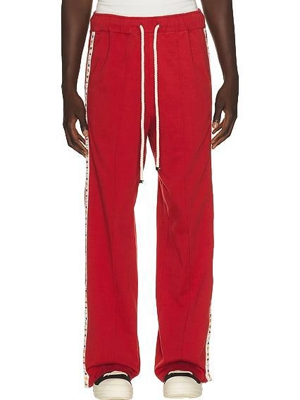 NAHMIAS Novelty Track Pant - Ruby