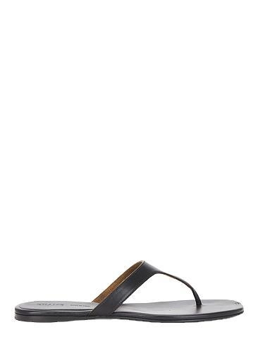Khaite Archer Thong Sandal - Black