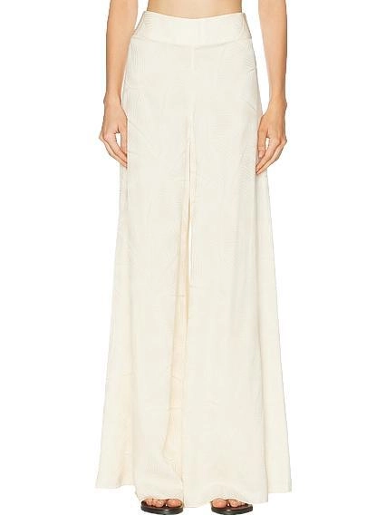 Johanna Ortiz Jacquard Musical Pant - Ecru