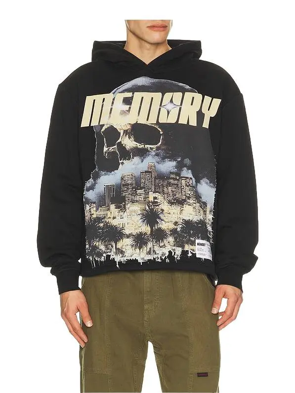 MEMORY LANE La Reaper Hoodie In . Also - Black