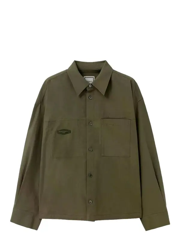 WOOYOUNGMI Patch-pockets Shirt - Green